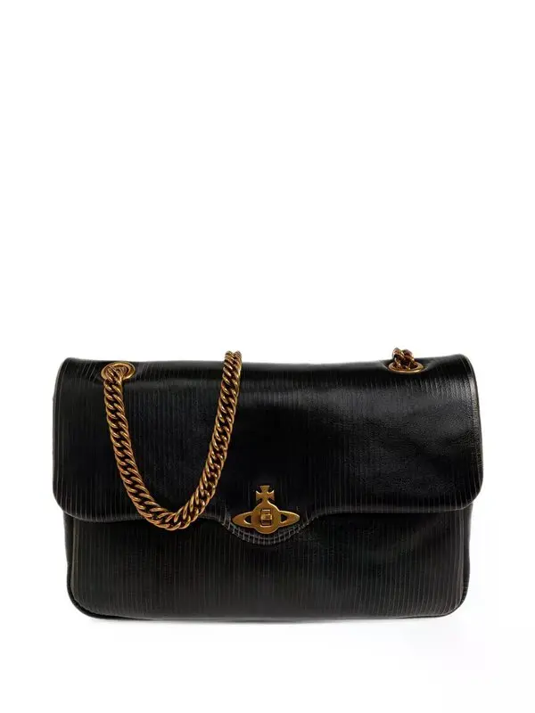 VIVIENNE WESTWOOD Anita Medium Shoulder Bag - Black
