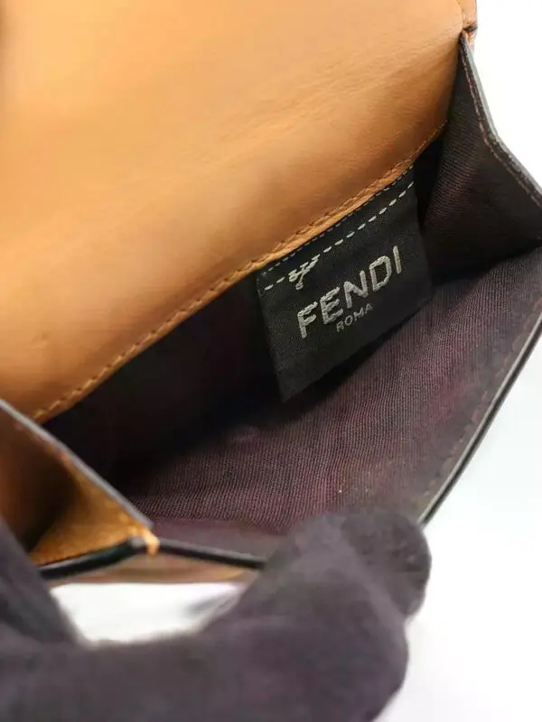 Fendi 2000s Ff Logo Trifold Wallet