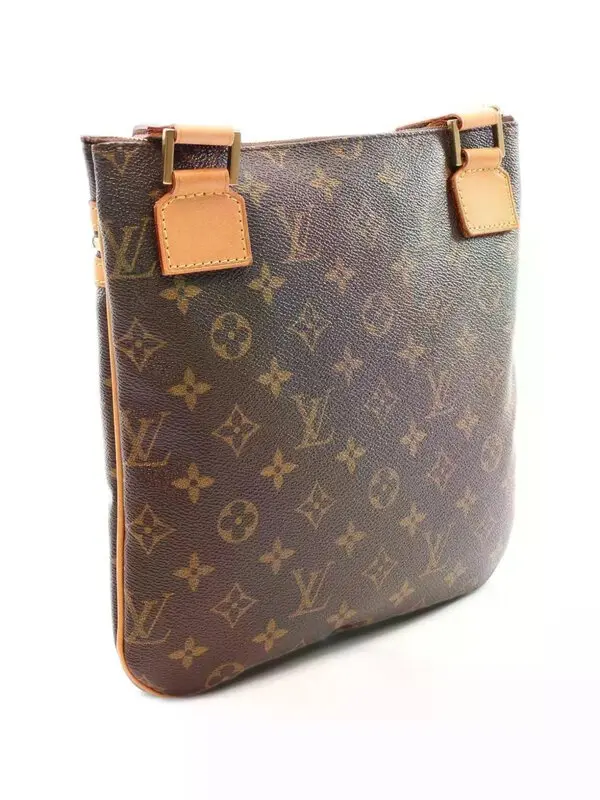LOUIS VUITTON 2005 Pochette Bosphore Monogram Shoulder Bag - Brown