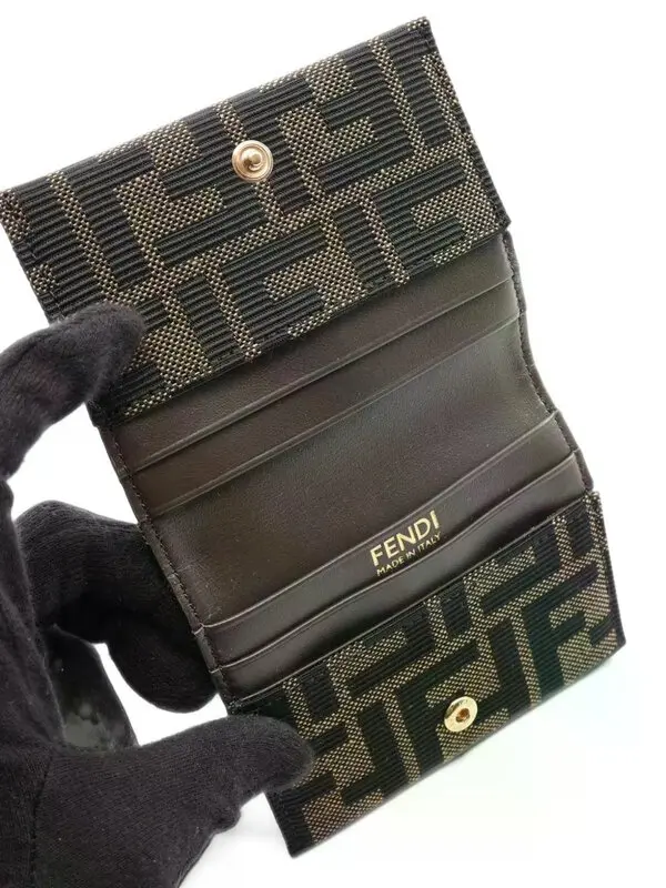 Fendi 2020s Ff Motif Card Case