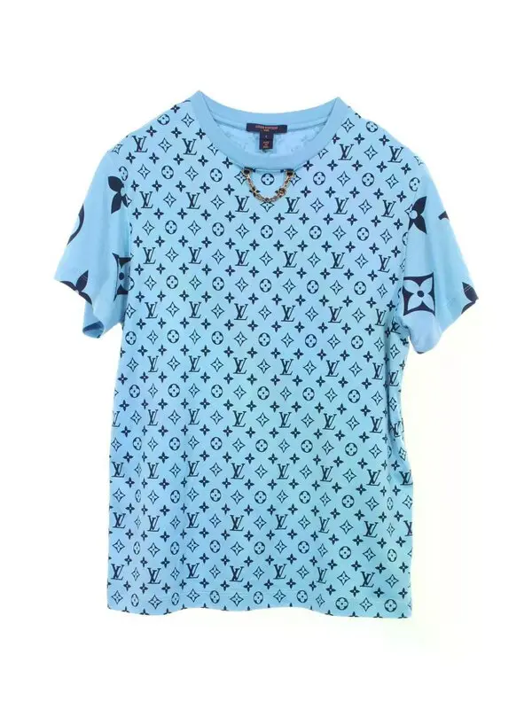 LOUIS VUITTON 2010s Monogram Chain T-shirt