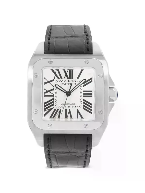 Cartier Santos 100 38mm Watch - White