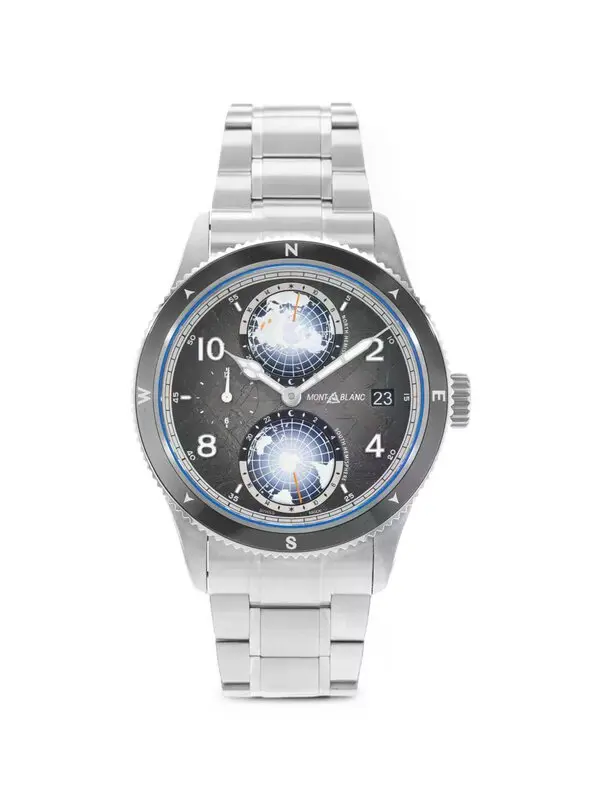 Montblanc 1858 Geosphere 42mm Watch - Grey