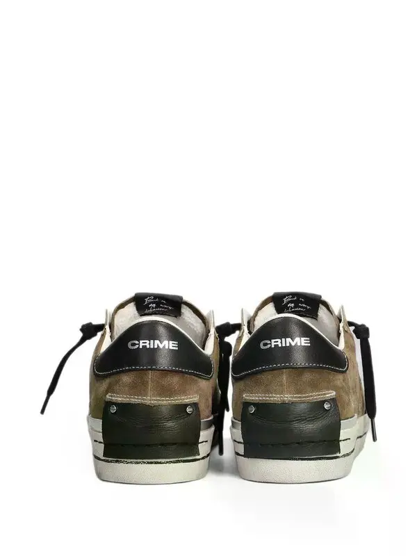 CRIME LONDON Panelled Low-top Sneakers