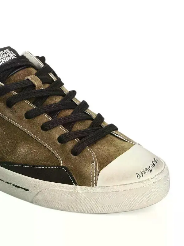 CRIME LONDON Panelled Low-top Sneakers