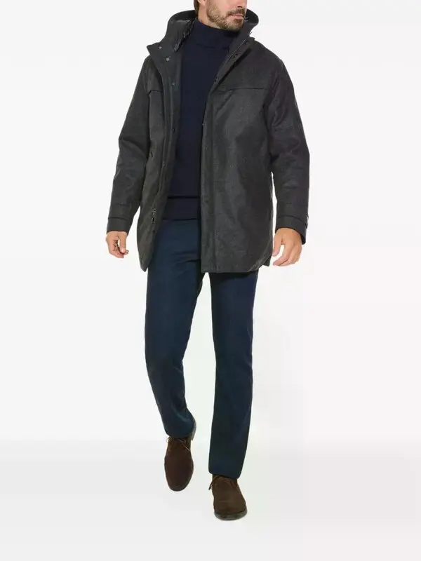 NORWEGIAN WOOL Davos Hooded Coat