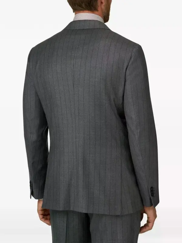 Boggi Milano Pinstripe Wool Suit