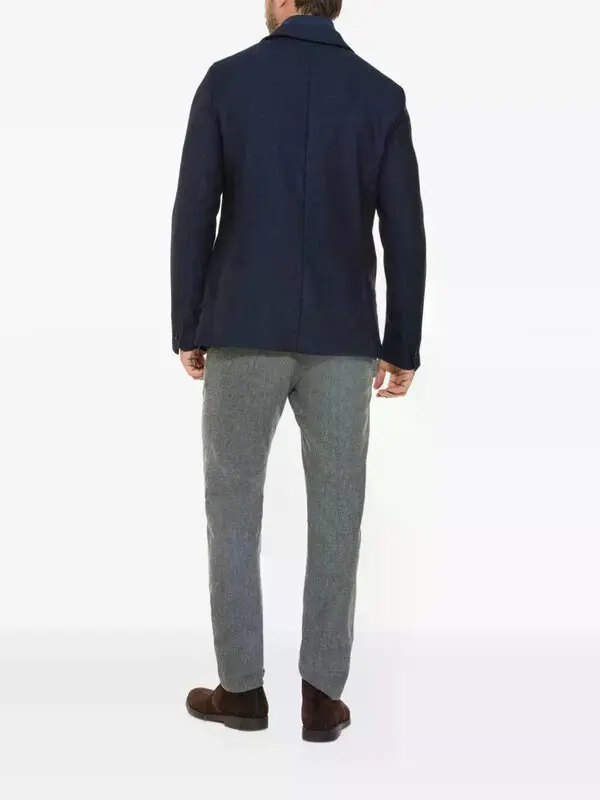 NORWEGIAN WOOL Notch-lapel Single-breasted Blazer