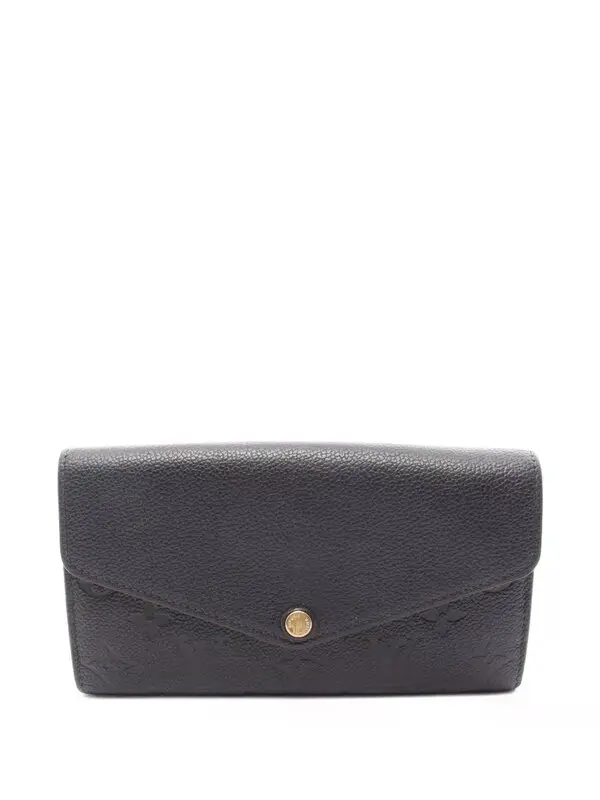 LOUIS VUITTON 2019 Monogram Empreinte Sara Wallet
