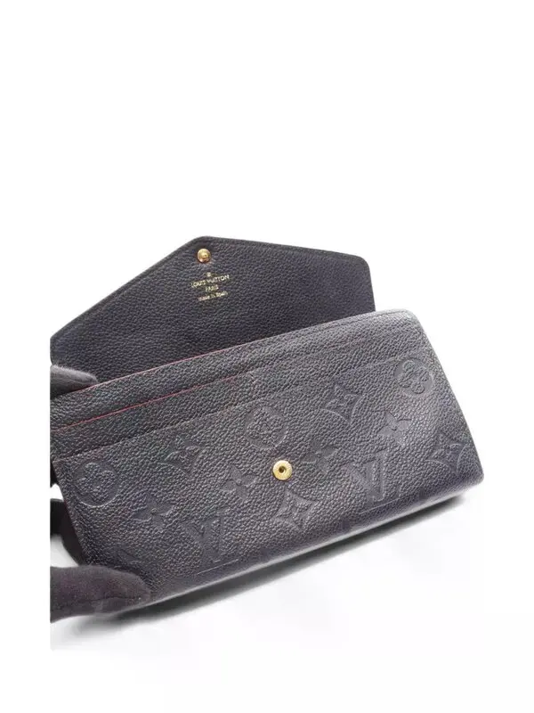 LOUIS VUITTON 2019 Monogram Empreinte Sara Wallet