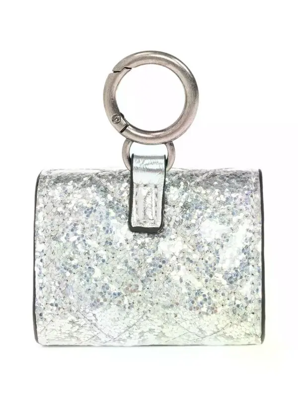 Kurt Geiger Quilted Glitter Airpods Case
