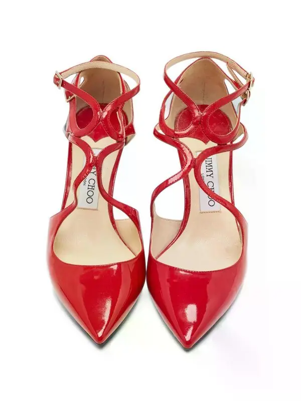 JIMMY CHOO Lancer Ankle-strap Pumps