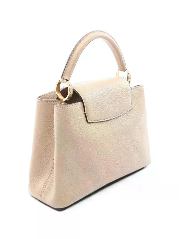 LOUIS VUITTON 2021 Bb Capucines Galet 2-way Handbag - Neutrals