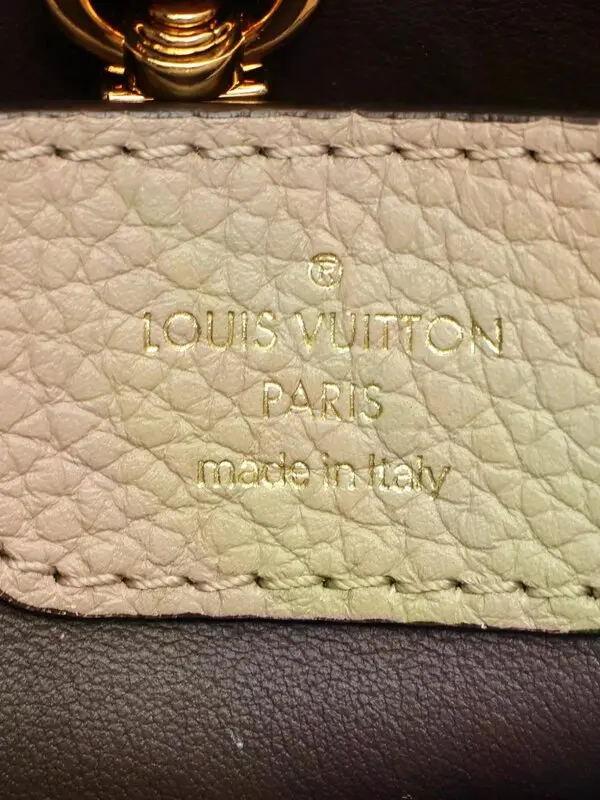 LOUIS VUITTON 2021 Bb Capucines Galet 2-way Handbag - Neutrals