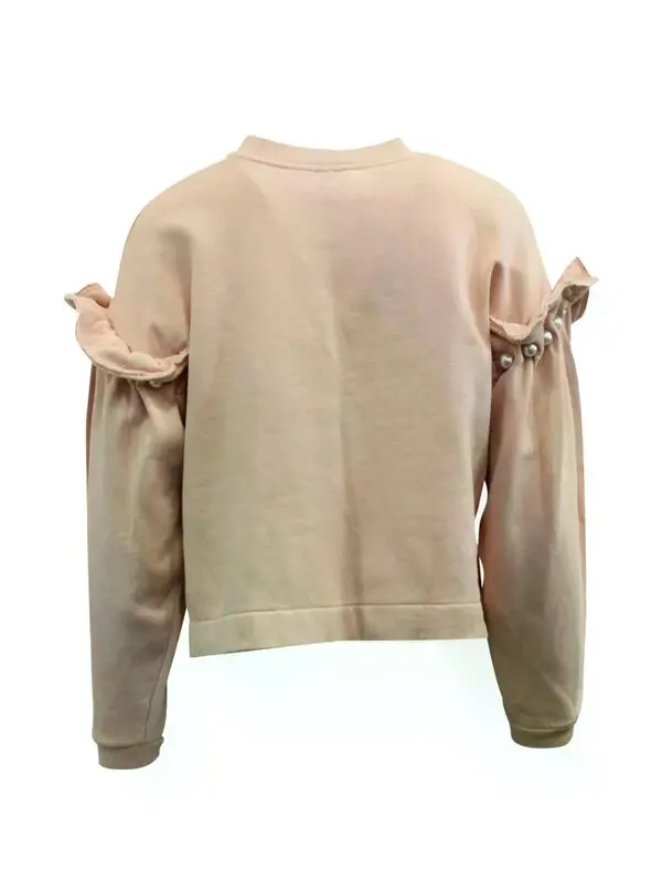 Mother Of Pearl Dani Pearl-embellished Sweatshirt