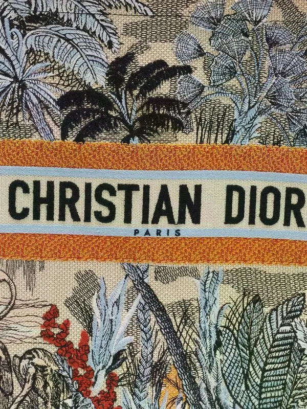 Dior 2019 Large Tropicalia Book Tote Tote Bag