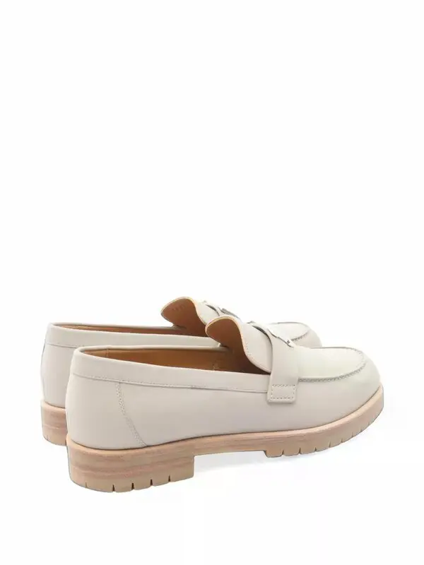 Hermès 2010s Faubourg H Buckle Loafers
