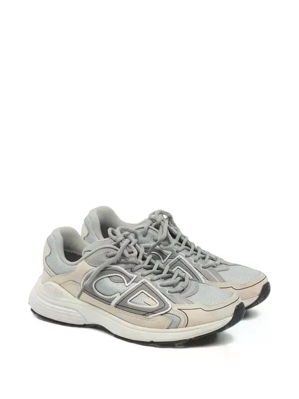 Dior B30 Countdown Panelled Sneakers - Grey