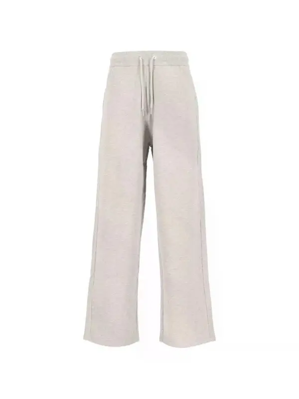 AMI Paris Cotton Track Pants With De Coeur