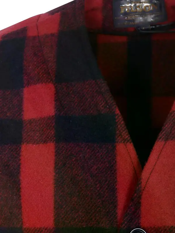 Filson Plaid Wool Waistcoat