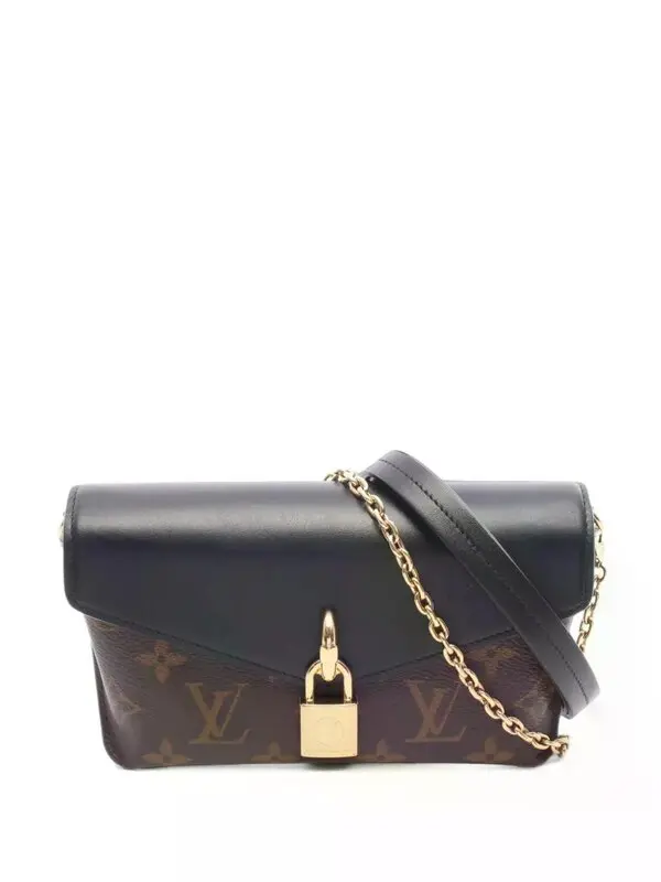 LOUIS VUITTON 2010s Monogram Padlock Shoulder Bag