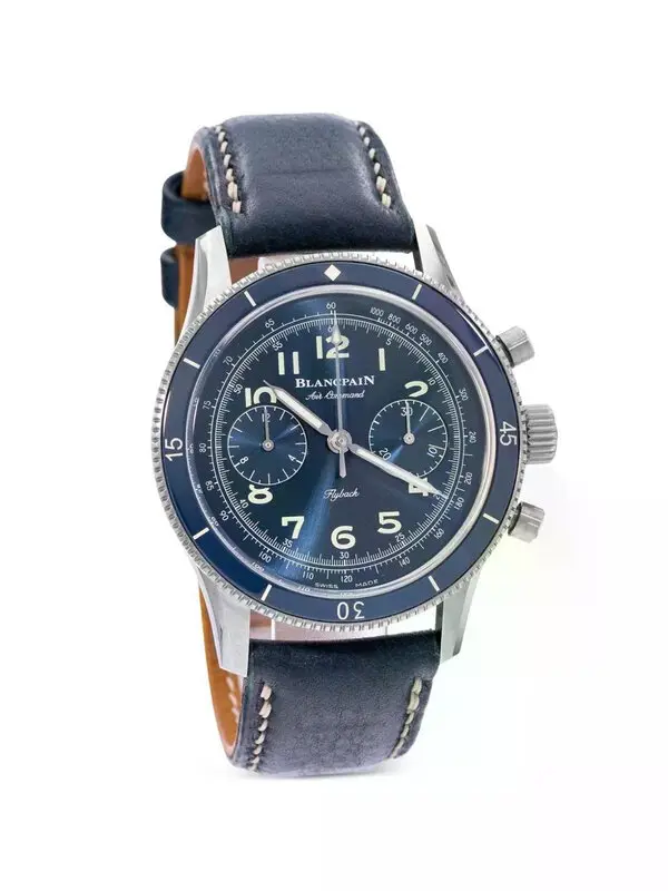 Blancpain Air Command Flyback 42mm Watch - Blue