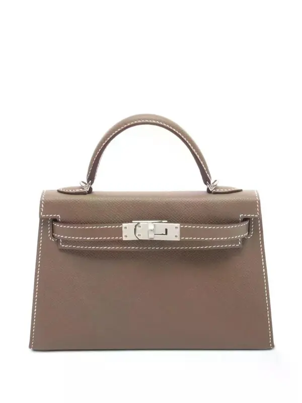 Hermès Mini 2 Kelly Tote Bag - Neutrals