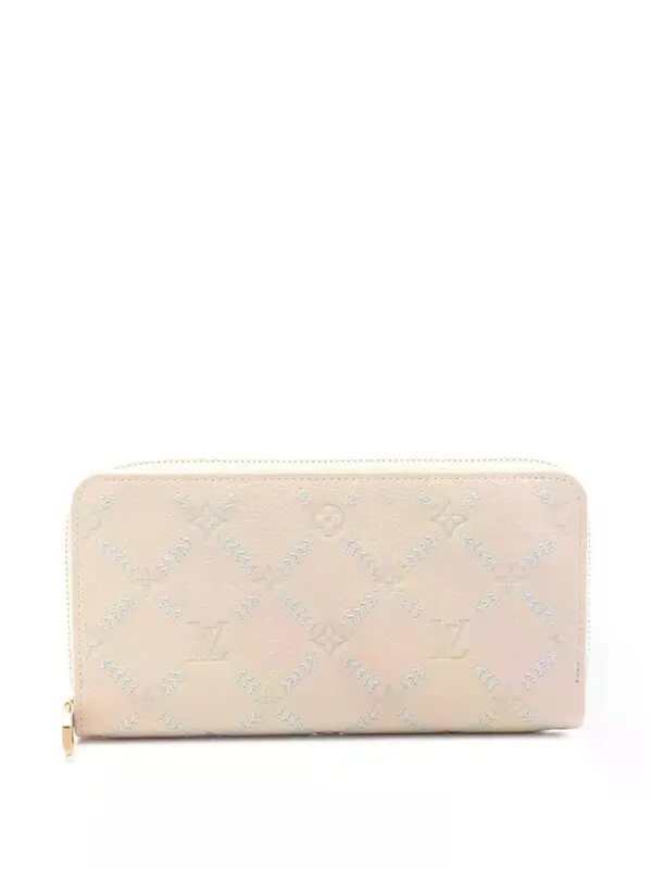 LOUIS VUITTON 2021s Zippy Monogram Empreinte Wallet - Neutrals