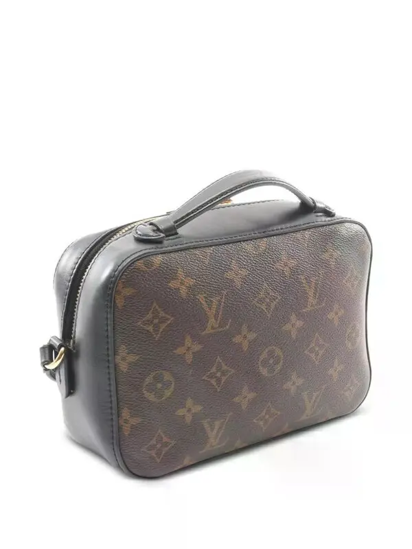 LOUIS VUITTON 2019 Saintonge Monogram Crossbody Bag - Brown