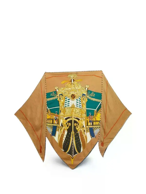 Hermès La Réale Triangle Scarf