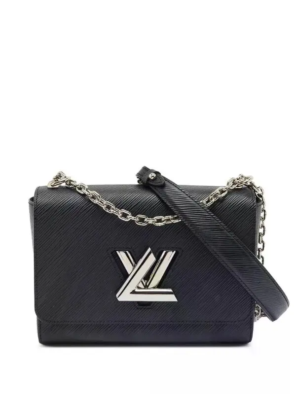 LOUIS VUITTON 2020 Mm Twist Logo-plaque Shoulder Bag - Black
