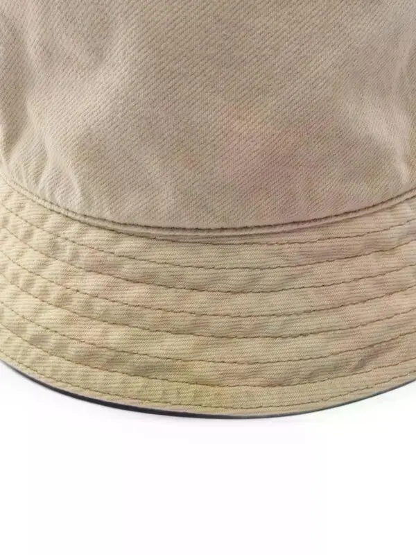 Prada 2010s Triangle-logo Bucket Hat