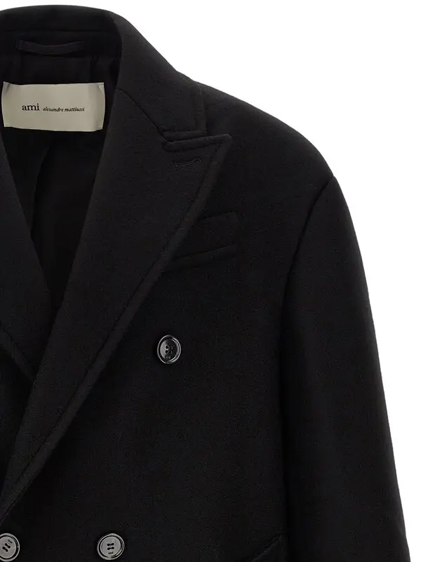AMI Paris Gabardine Coat