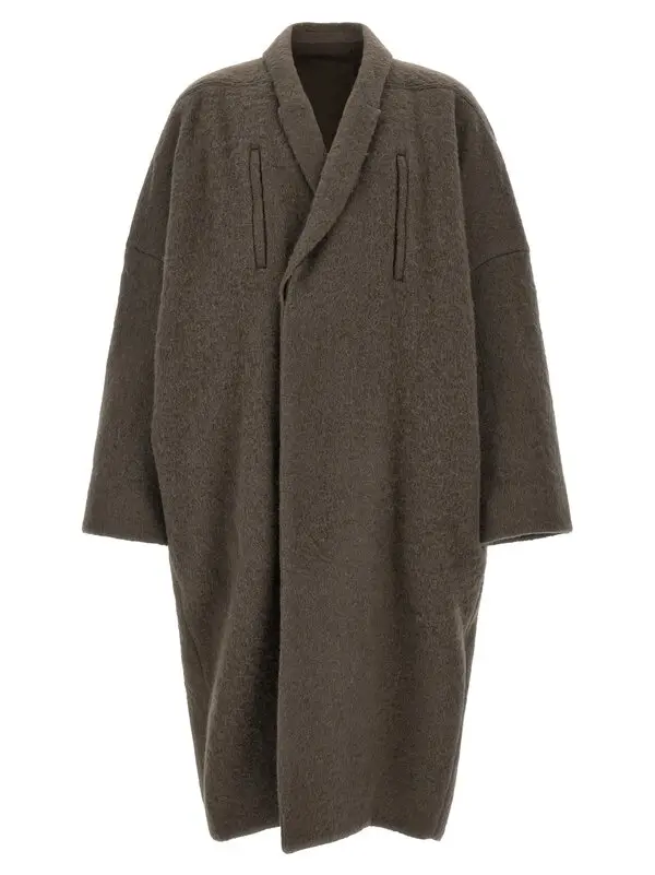 Rick Owens Poiret' Coat - Gray