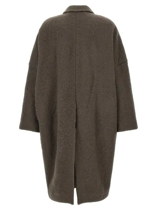 Rick Owens Poiret' Coat - Gray