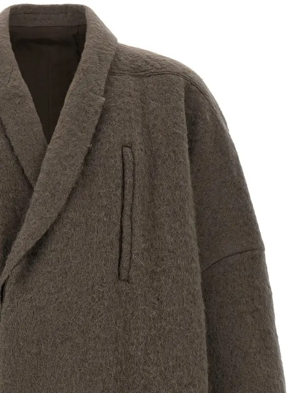 Rick Owens Poiret' Coat - Gray
