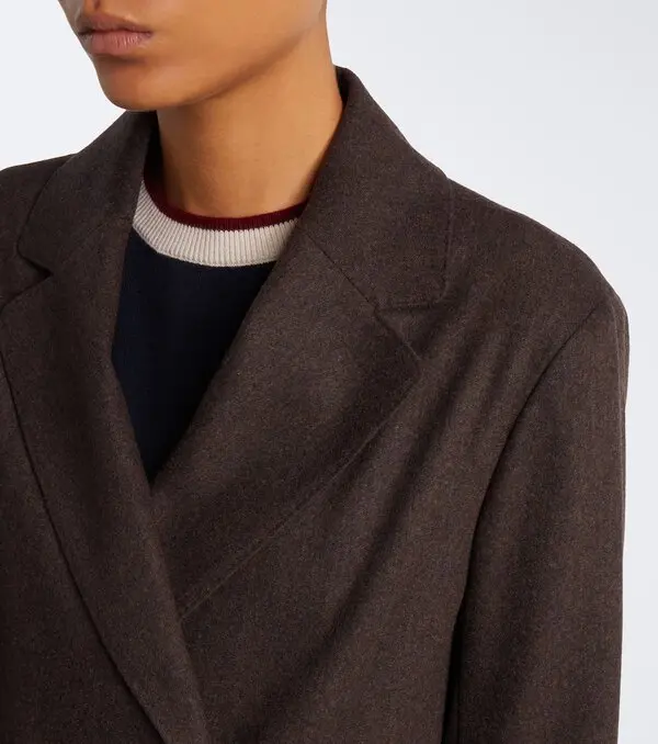Max Mara Double-breasted Wool Blazer