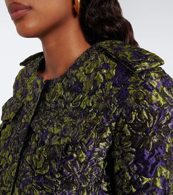 Balmain Cloqué Jacquard Jacket