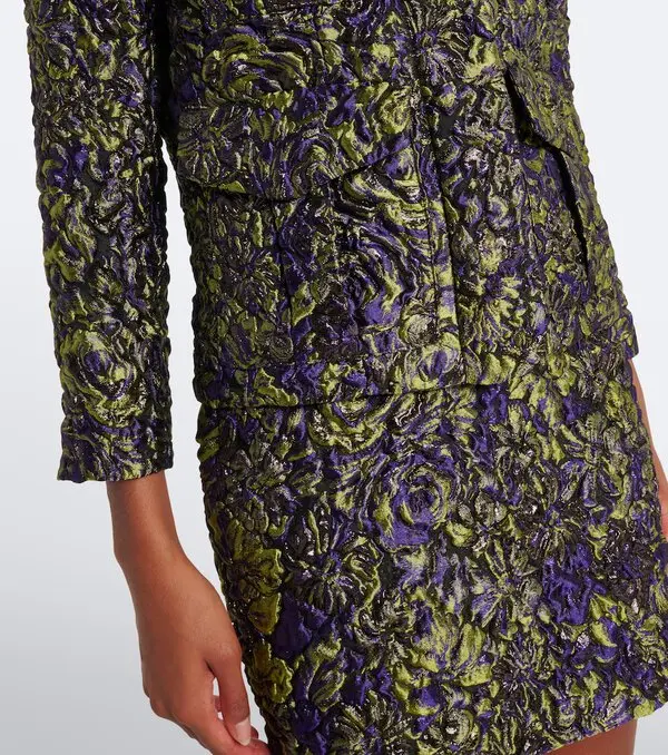 Balmain Cloqué Jacquard Jacket