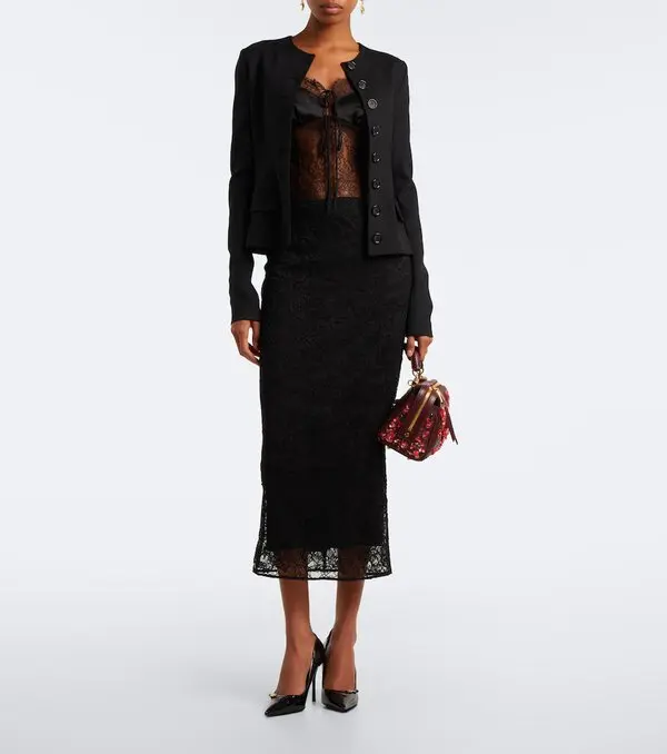 Dolce & Gabbana Vittoria Medium Leather Top-handle Bag