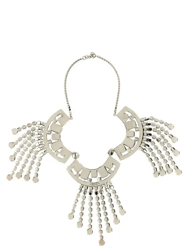 Dries Van Noten Maxi Necklace With Rhinestones