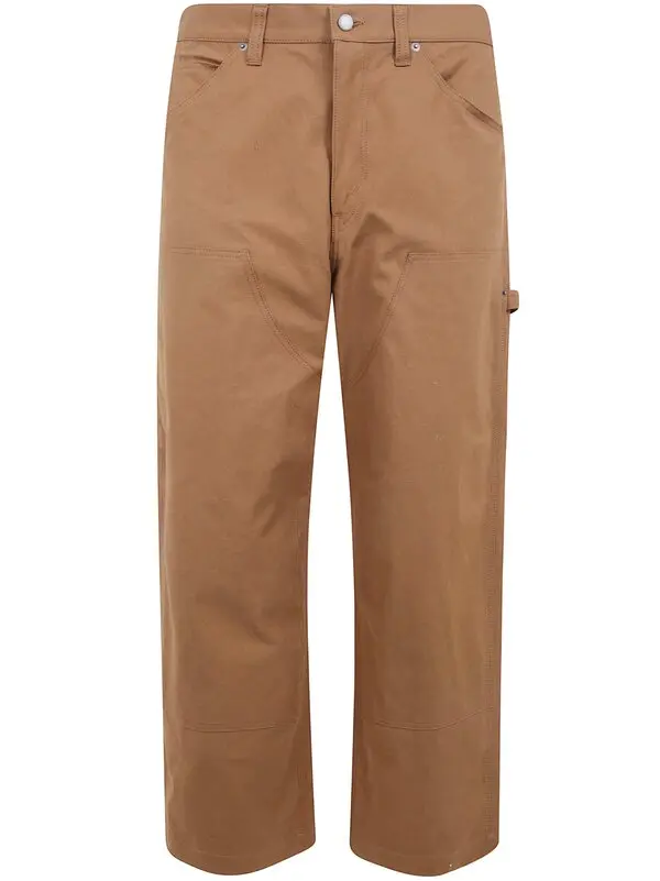 Comme Des Garçons Wide-leg Trousers "boxy Wide Leg Cotton Trouse