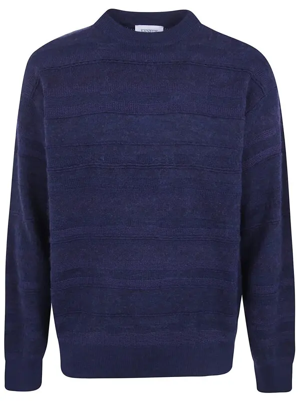 LANEUS Sweater Navy "jumper - Blue