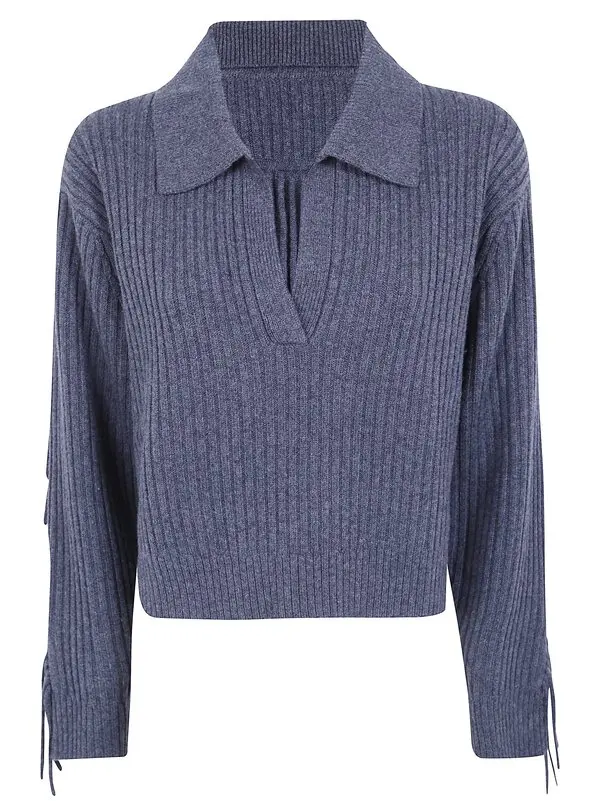 Simkhai Collared Sweater "natalia