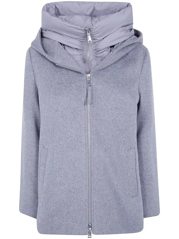 Seventy Short Coat Nylon Details Short Coat