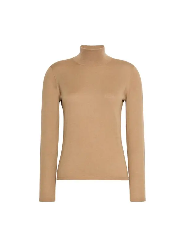 Max Mara Turtleneck Sweater - Brown