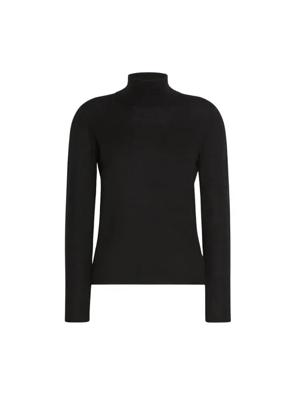 Max Mara Turtleneck Sweater Mxmgatto - Black