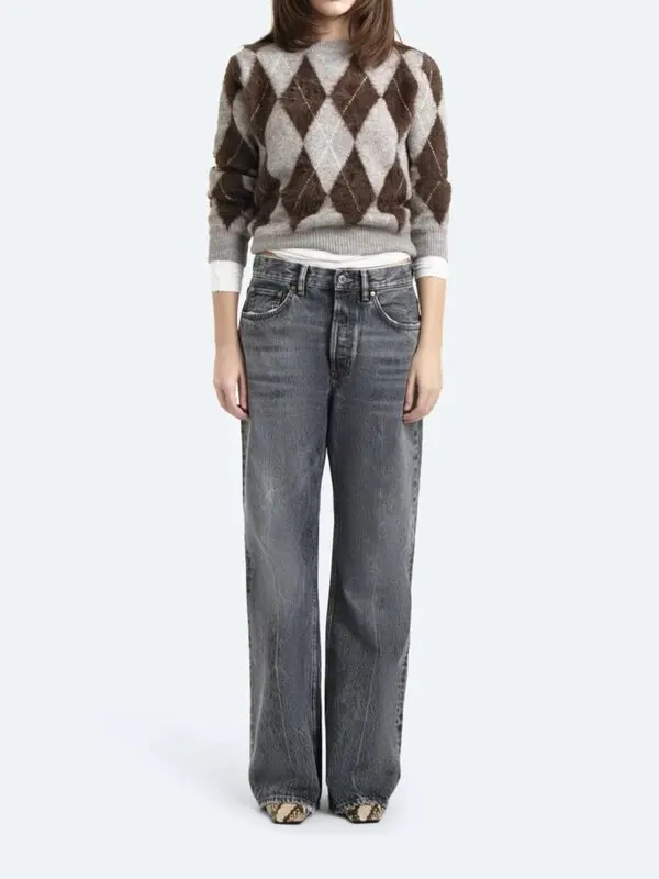 WASHINGTON DEE-CEE Purity Wide Leg Jeans Grey