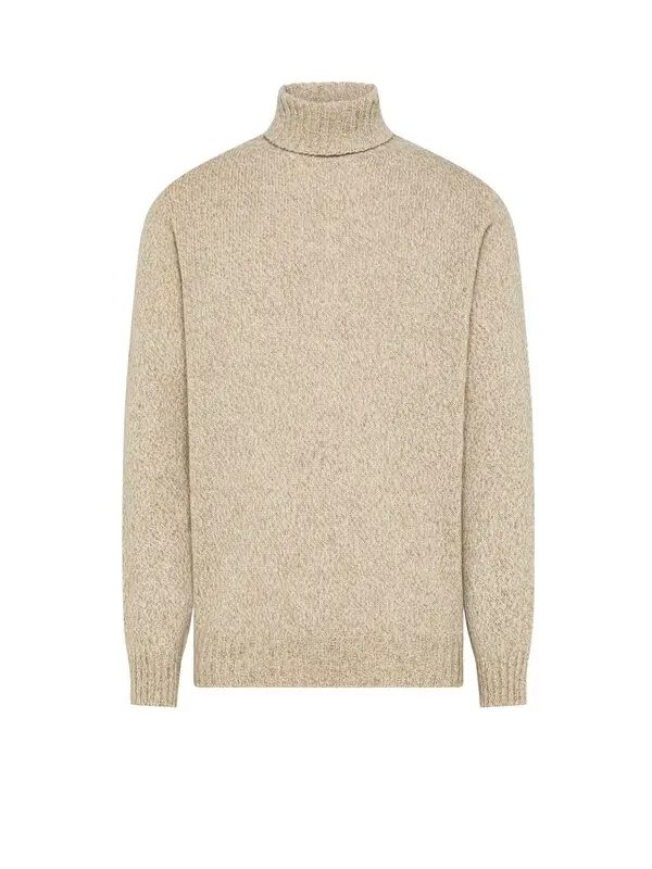 SEVENTY VENEZIA Mouliné Turtleneck Sweater