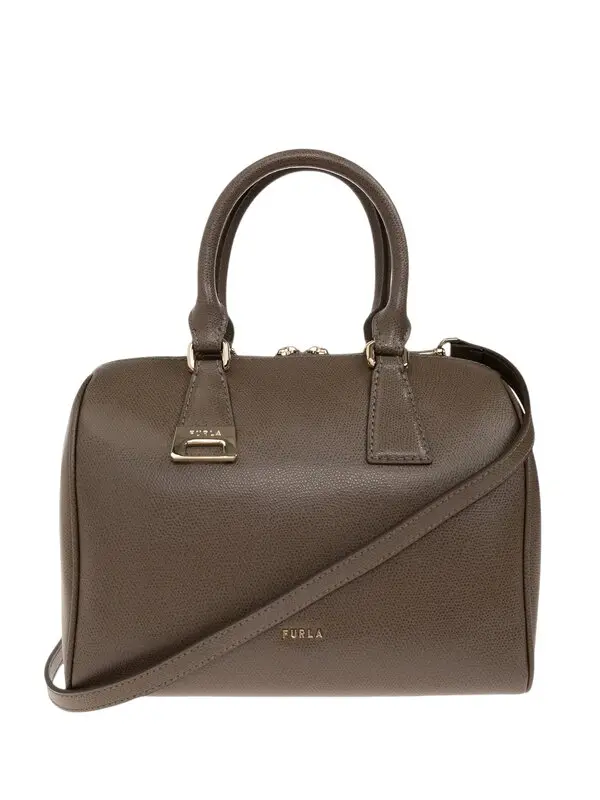 Furla Olivia Handbag In Hammered Leather
